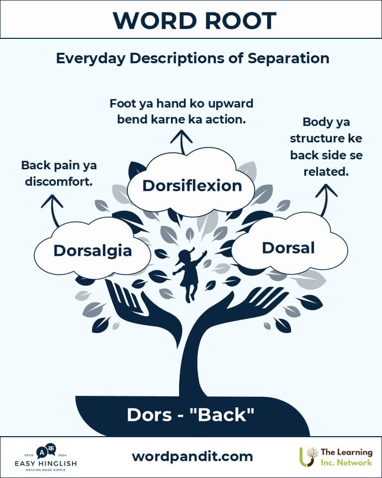 Word Root Dors Easyhinglish Word Root Dors Easyhinglish